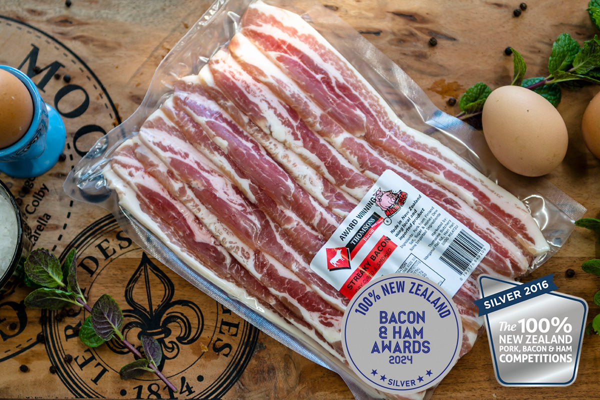 Thomsons Bacon – Award Winning bacon from Hari Hari – Thomsons Butchery