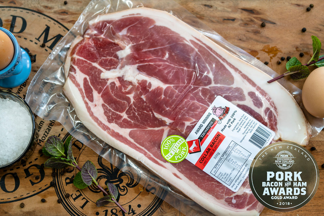 Thomsons Bacon – Award Winning bacon from Hari Hari – Thomsons Butchery